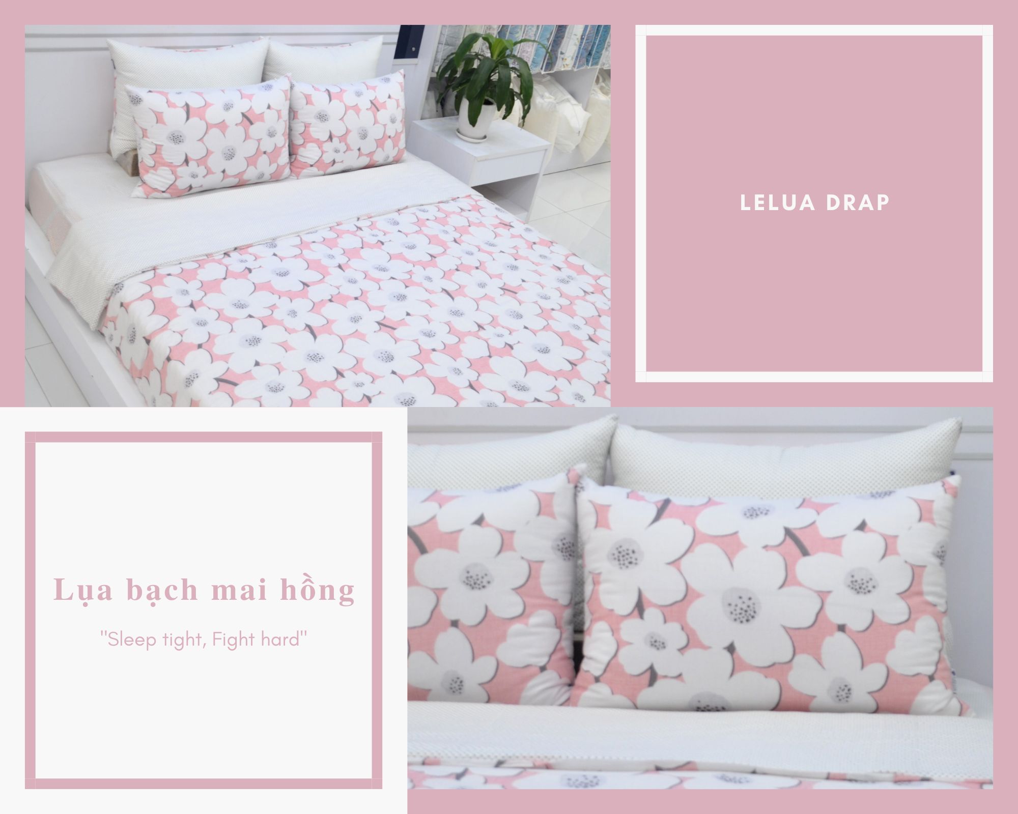 Lụa bạch mai hồng – Lelua.vn